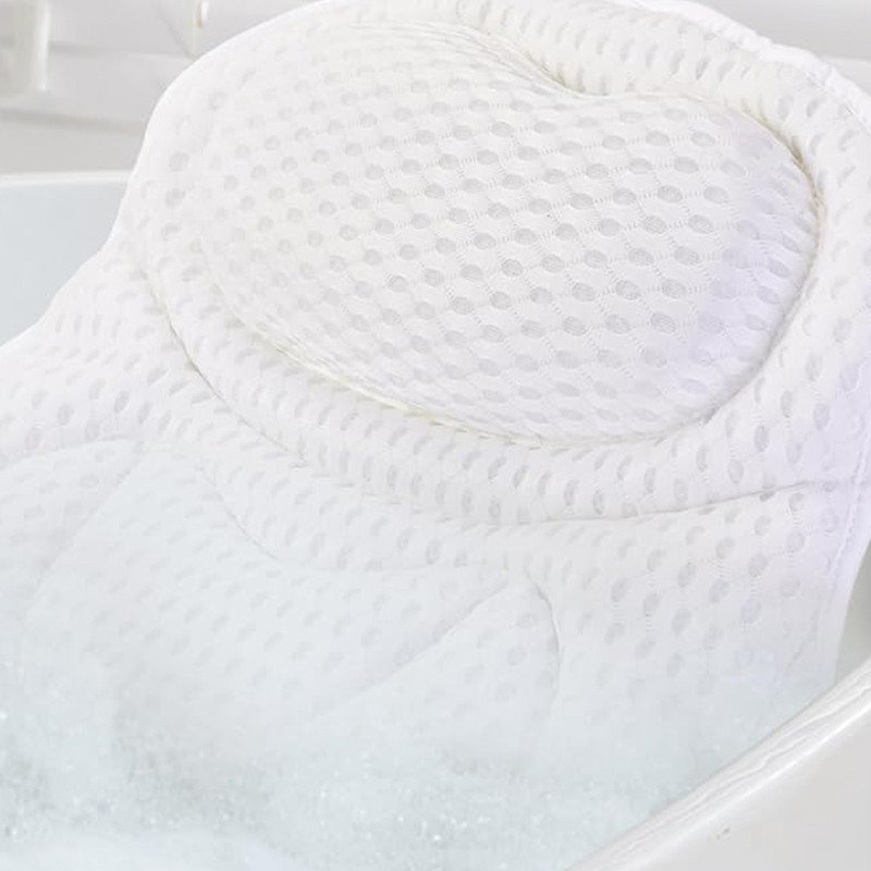 Symple Stuff Bath Pillow,Bath Pillows for Tub Neck and Back Support ...