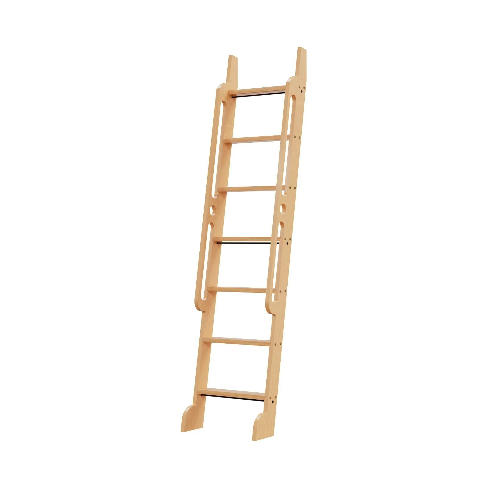 WFX Utility™ Zanowitz 7.2' Wood Step ladder | Wayfair