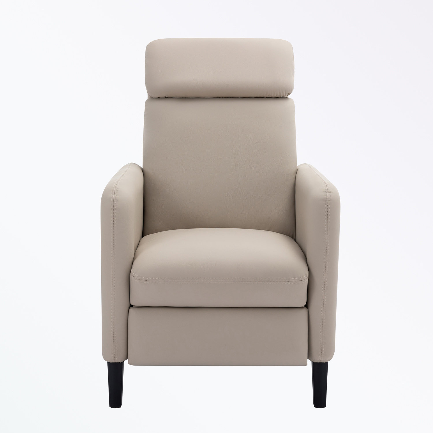 Ebern Designs Beardsley Faux Leather Recliner | Wayfair