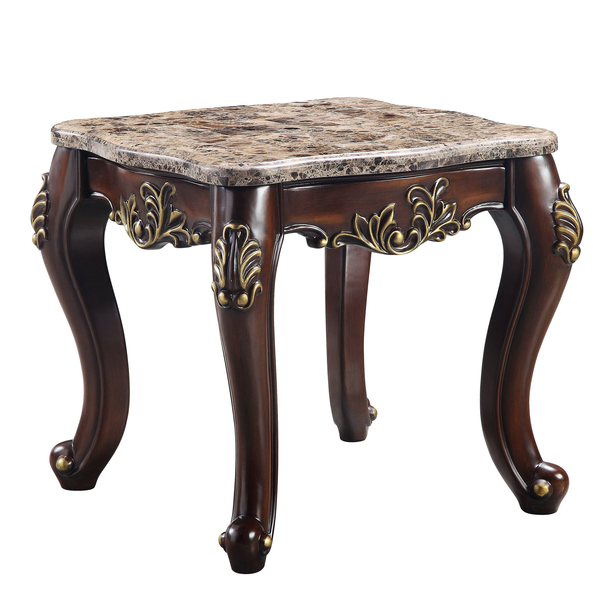 Creationstry Marble End Table | Wayfair