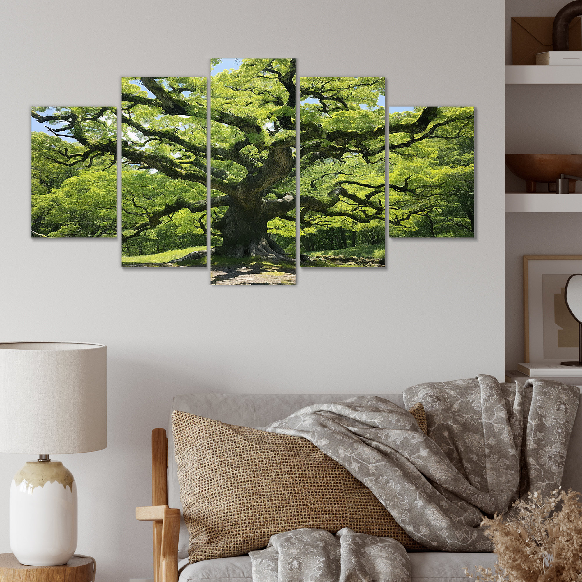 Millwood Pines Majestic Sycamore Tree Photo - Tree Sycamore Multipanel ...