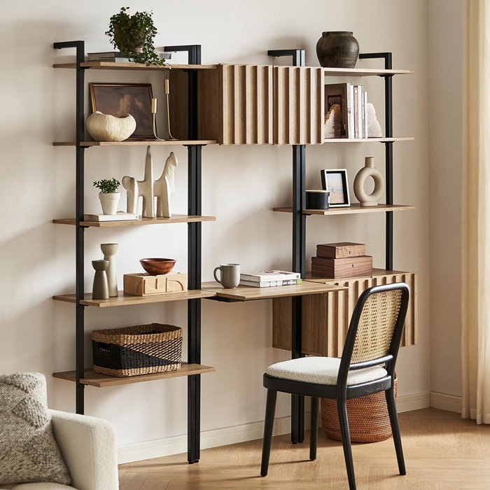 17 Stories Edikan Bookcase | Wayfair