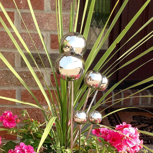 Ivy Bronx Lemus 6 Piece Garden Stake Set & Reviews | Wayfair