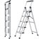 WFX Utility™ 5 - Step Aluminum Folding Small Step Ladder | Wayfair