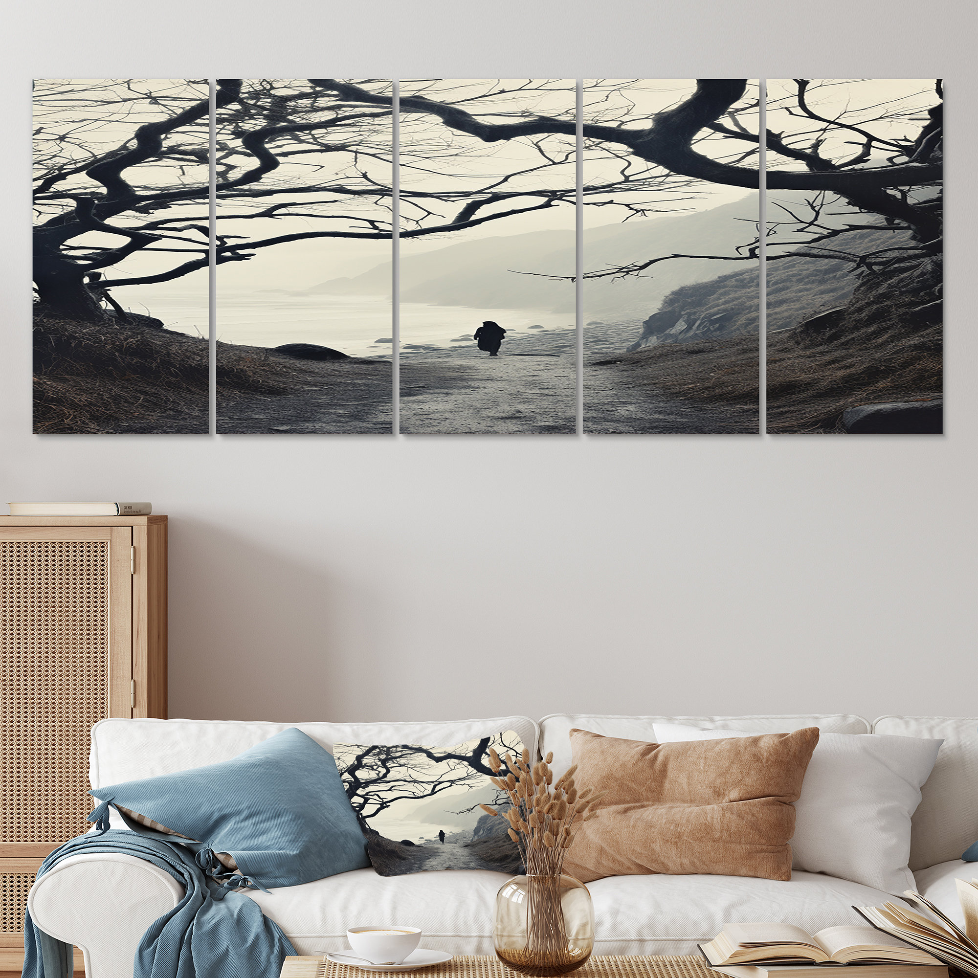 desolate winter landscape