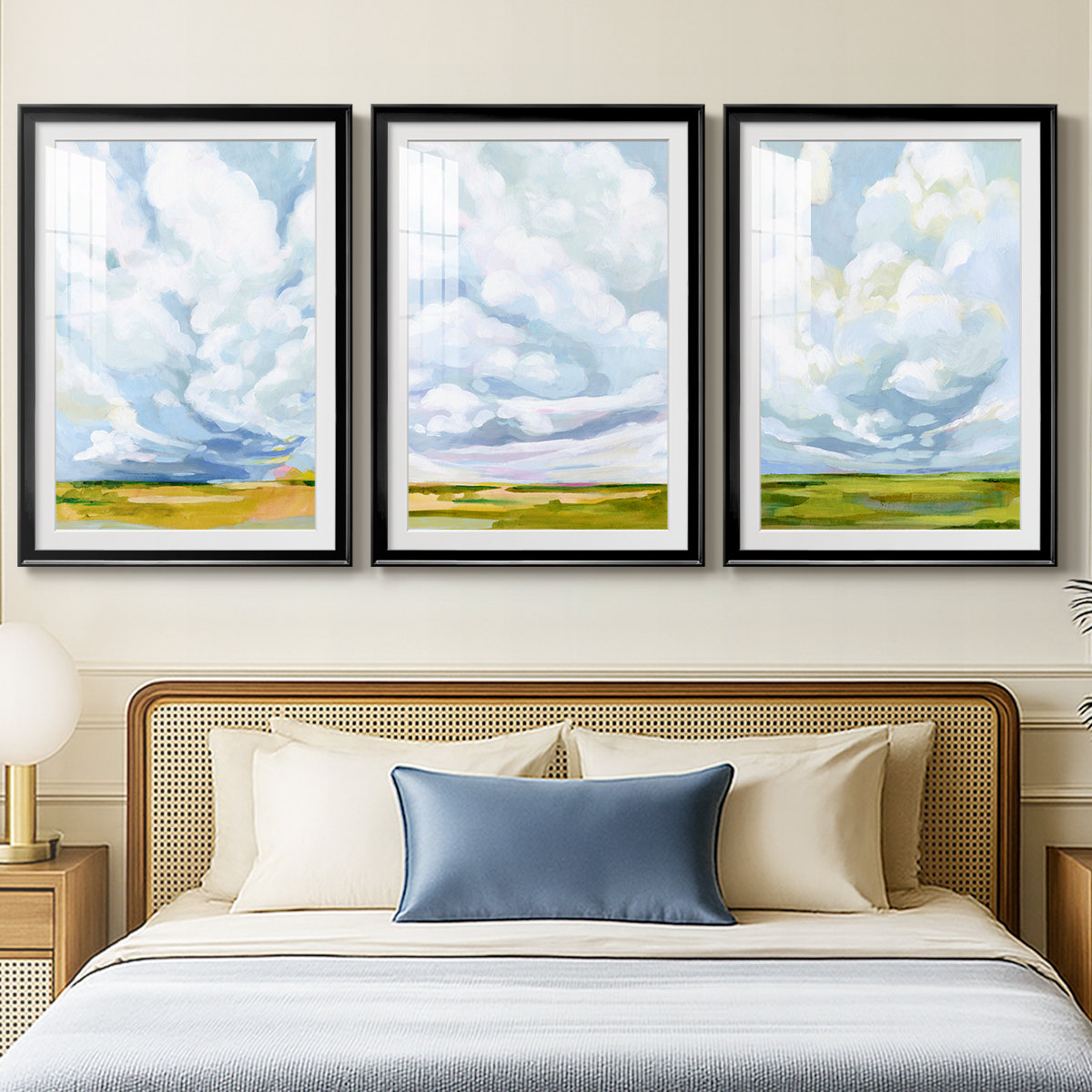 Hokku Designs Lucid Skies I -Custom Framed Premium Print W Matt - 3 ...