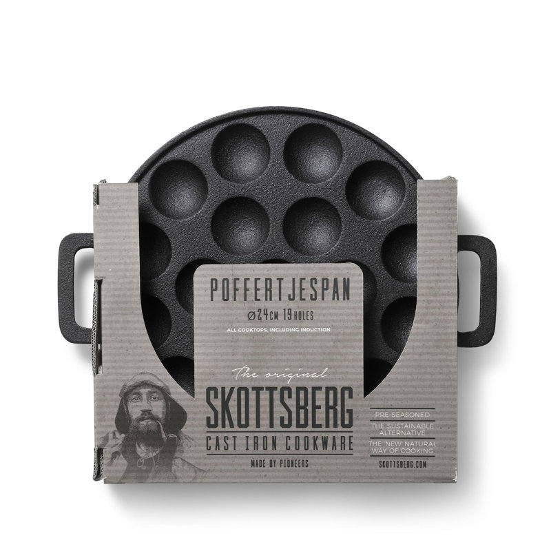 Skottsberg Dutch Mini Pancakes Pan Cast Iron | Wayfair