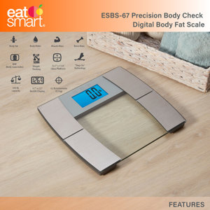 Eatsmart Precision Body Scale, Composition Digital Body Fat Scale For ...