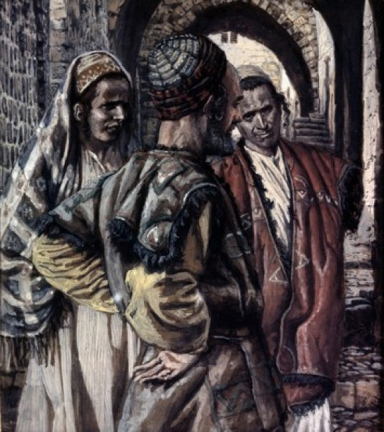 Canora Grey Posterazzi " Simon Of Cyrene & His Two Sons James Tissot ...