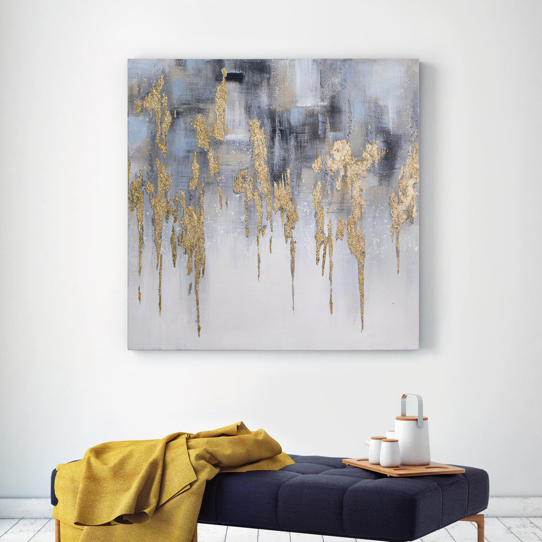 Mercer41 Golden Lighting 1 Textured Metallic by Martin Edwards ...