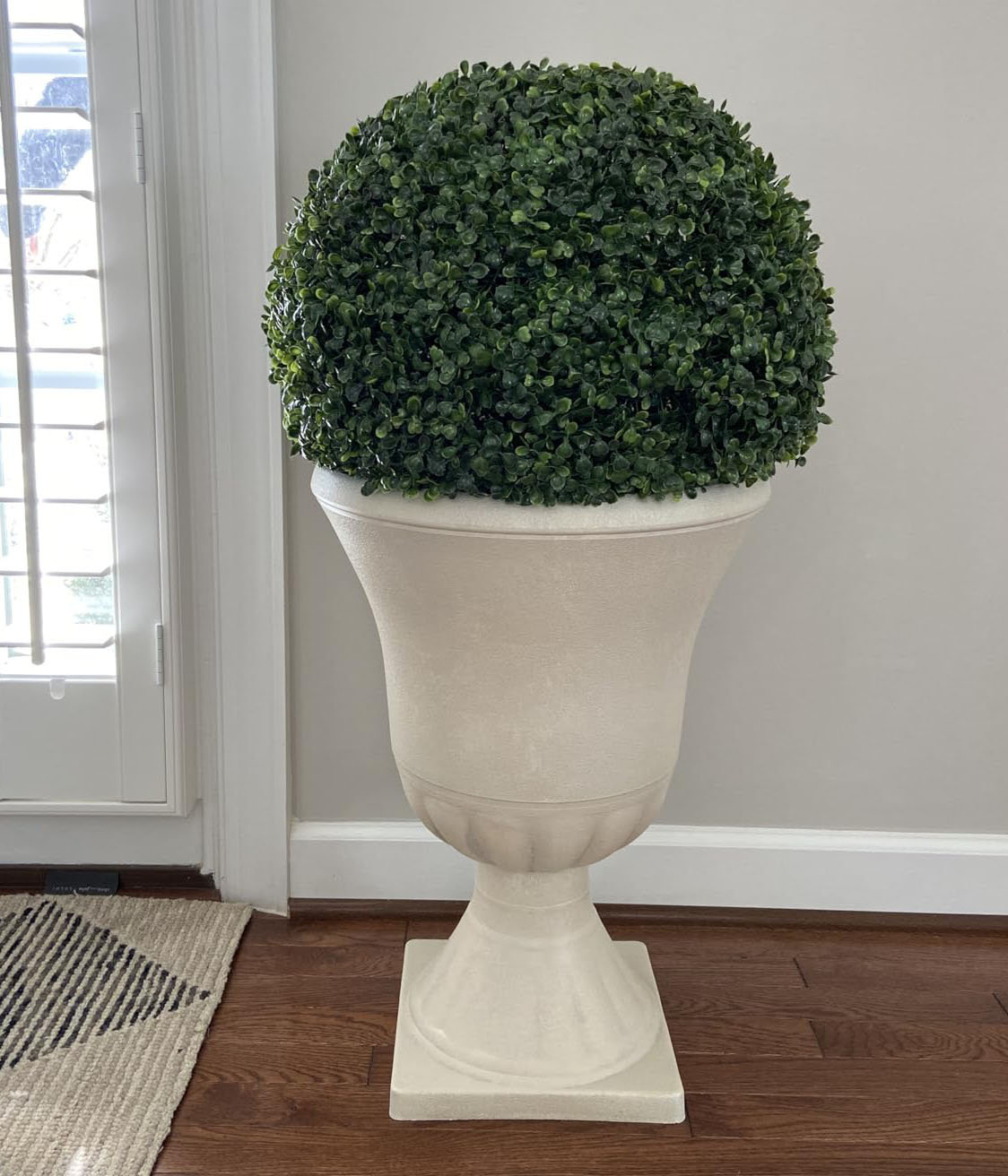 Wildon Home® Worth Garden Plastic Urn Planters for Outdoor Plants, Tree ...