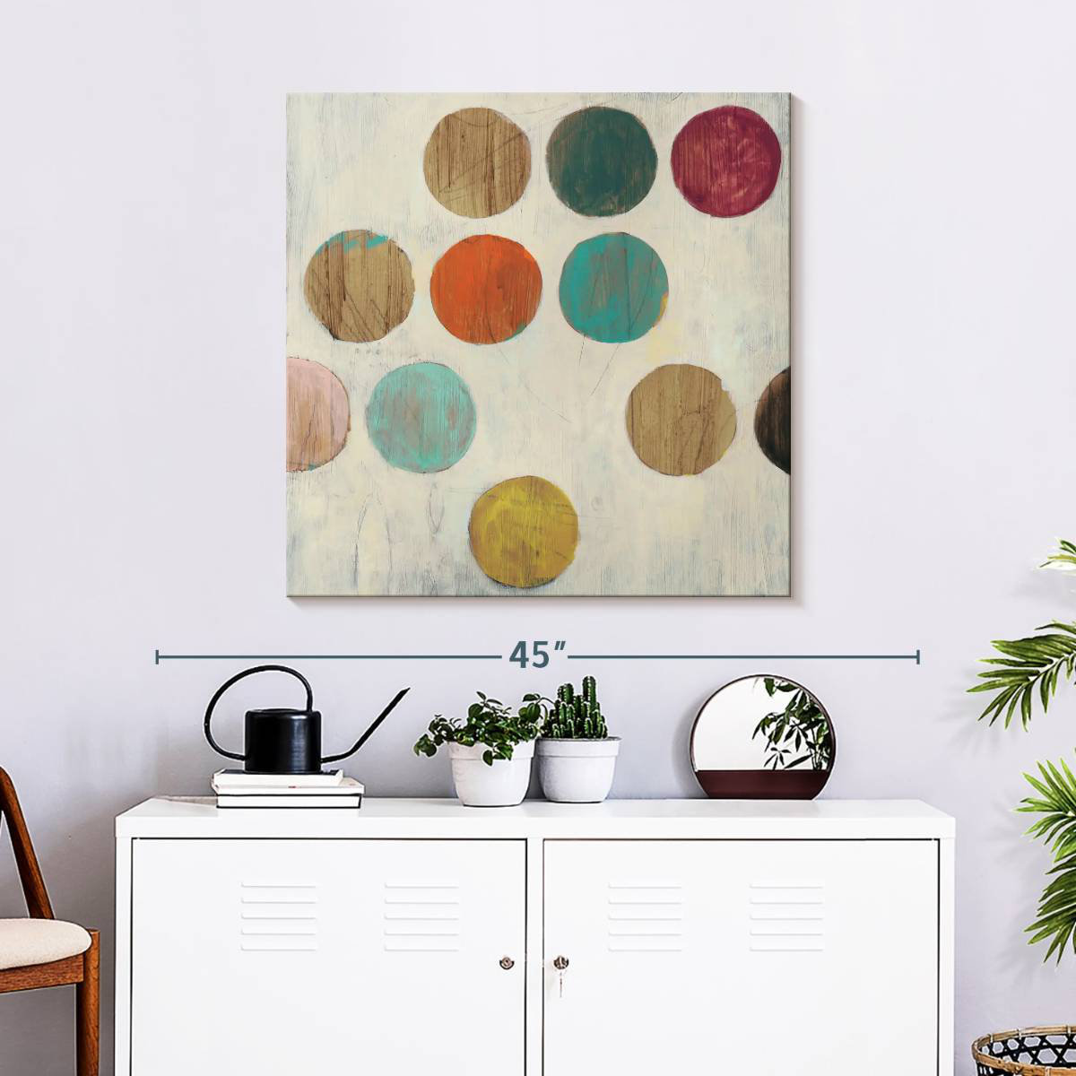 Wade Logan® Avery Dot Matrix I | Wayfair