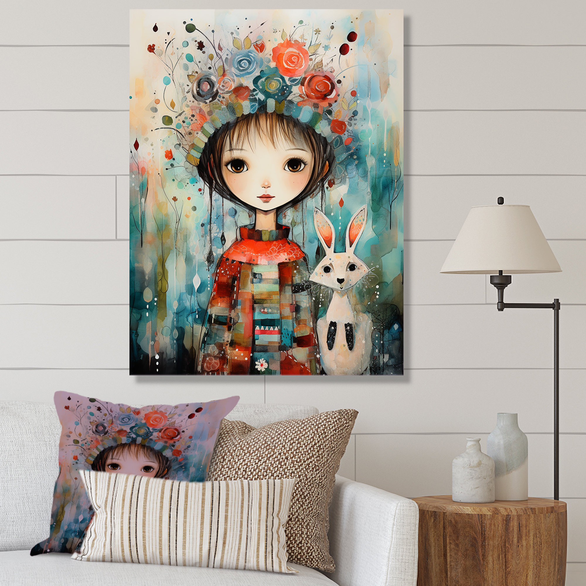 Wildon Home® Cute Children's Christmas Decor III - Animation Wall Art ...