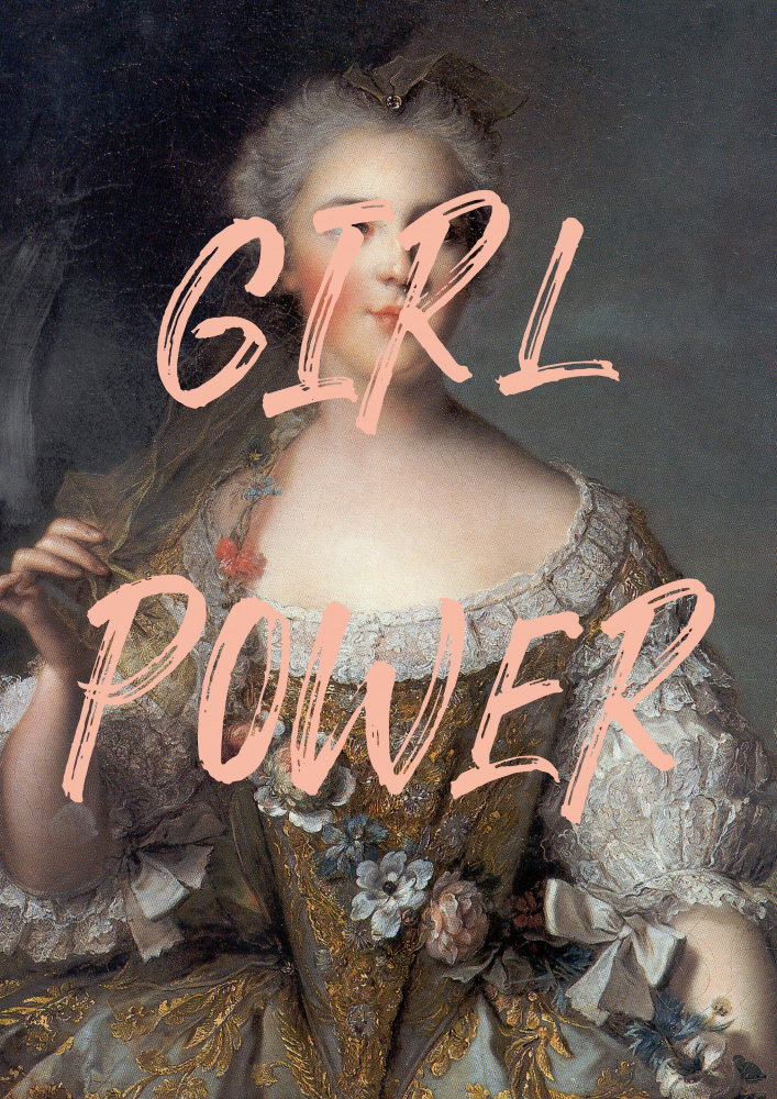 Happy Larry Girlpoweralteredart Ratioiso | Wayfair.ie