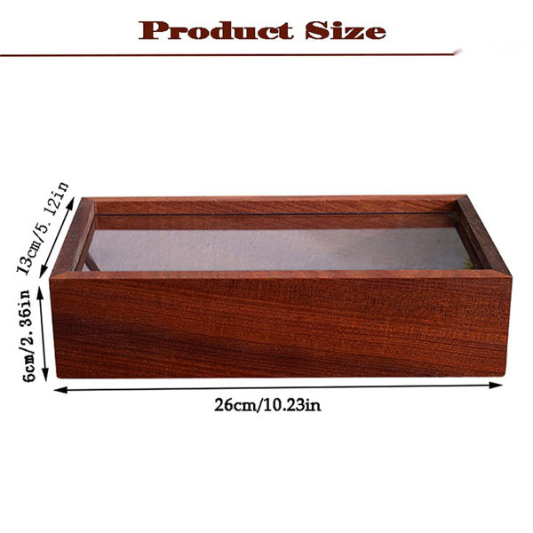 Gracie Oaks Shadow Photo Frame,Wooden Double-Sided High-Definition ...