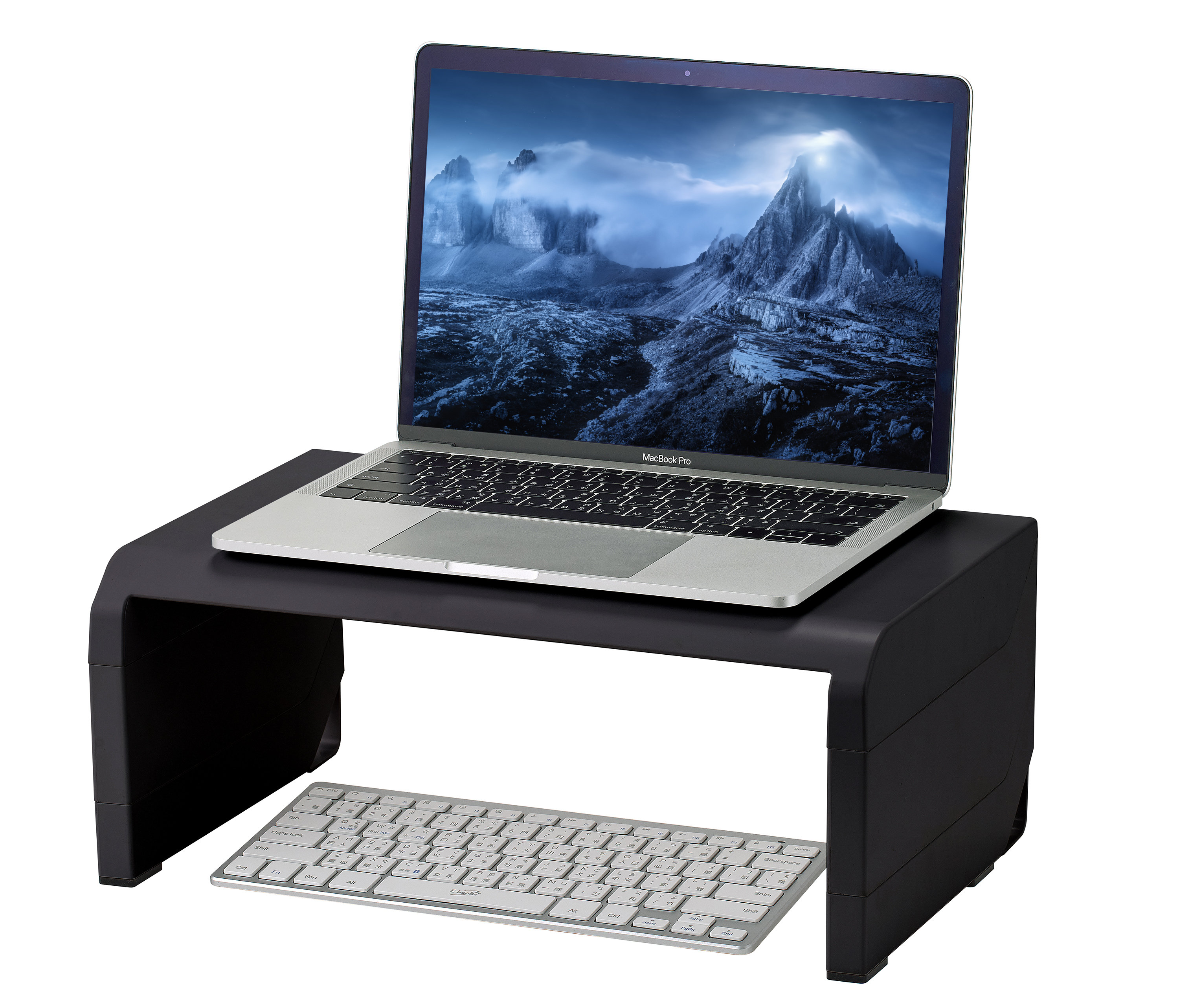 Inbox Zero Konnect Monitor Stand Riser, Black & Reviews | Wayfair