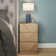 Alpen Home Kascha 3 Drawer Bedside Table & Reviews | Wayfair.co.uk