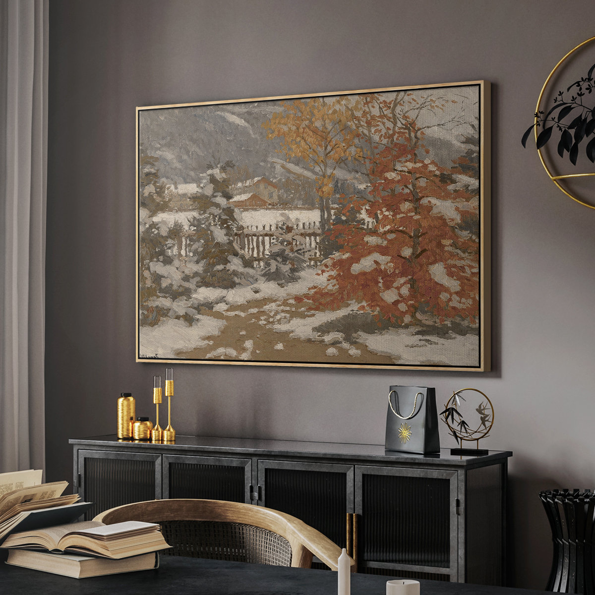 Latitude Run® " Vintage Landscape -DCXXVI " on Canvas | Wayfair