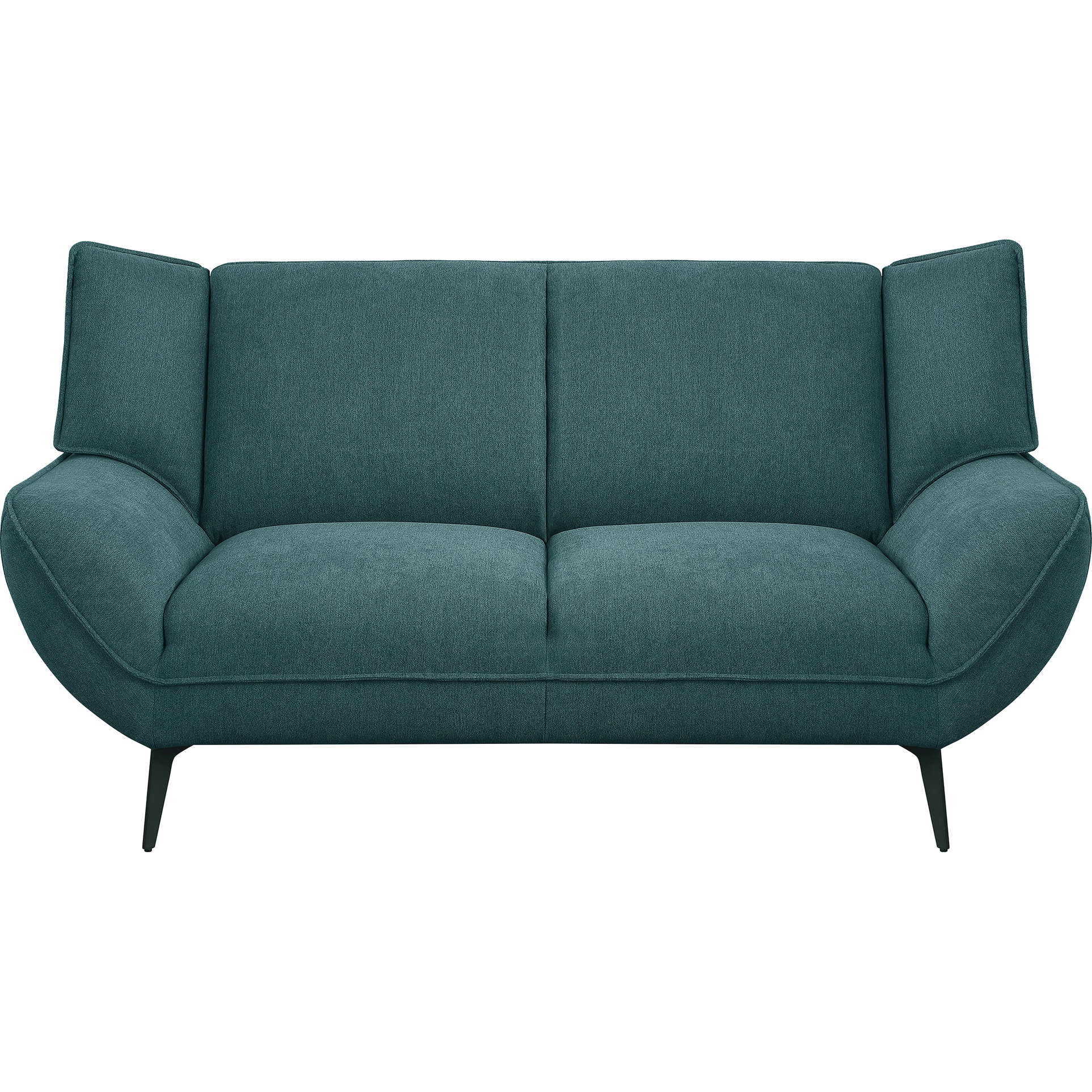 George Oliver Teal Blue Flared Arm With Iconic Mid - Century Modern For ...