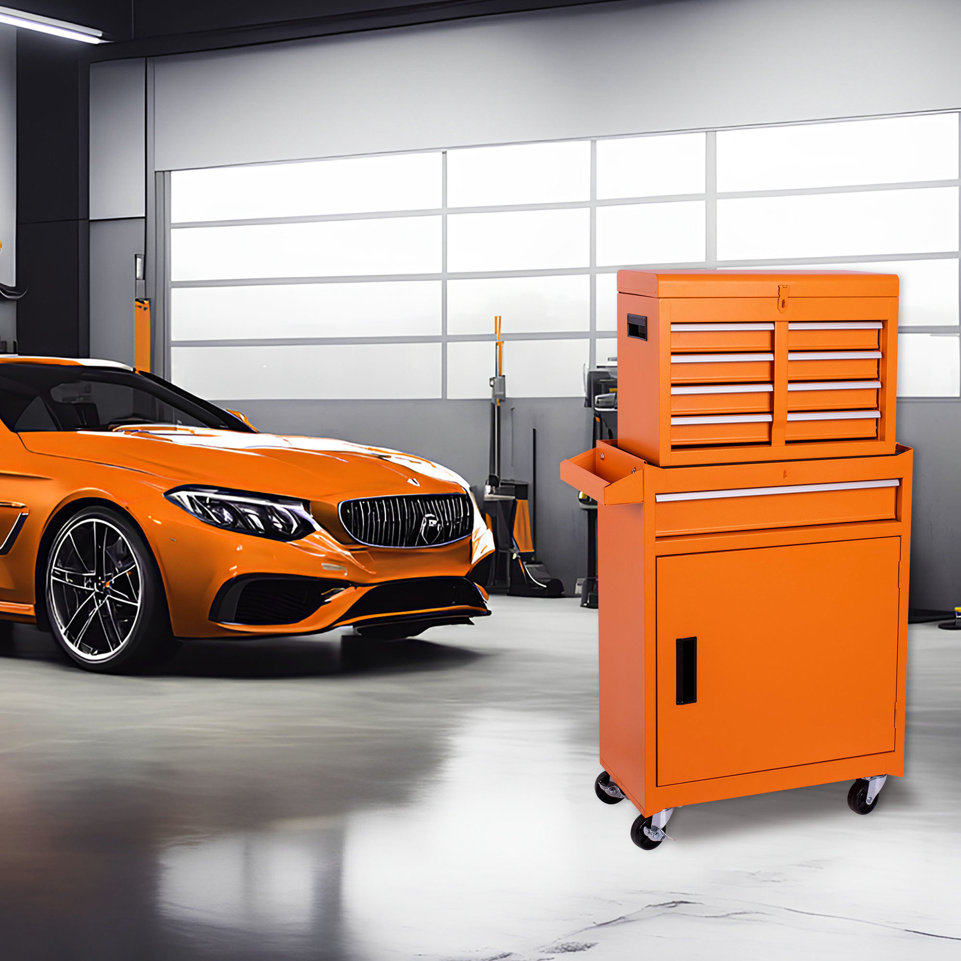 WFX Utility™ Tool Cart With Detachable Box & Hand Bars - Easy To ...
