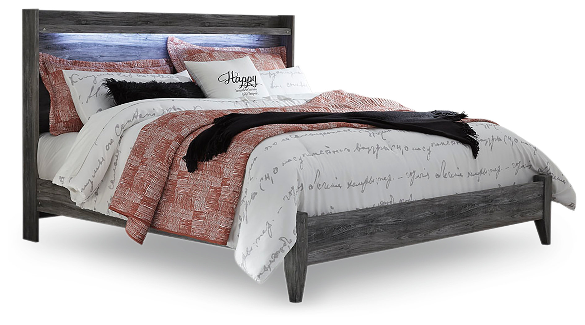 Gracie Oaks Hucksley King Panel Bed | Wayfair