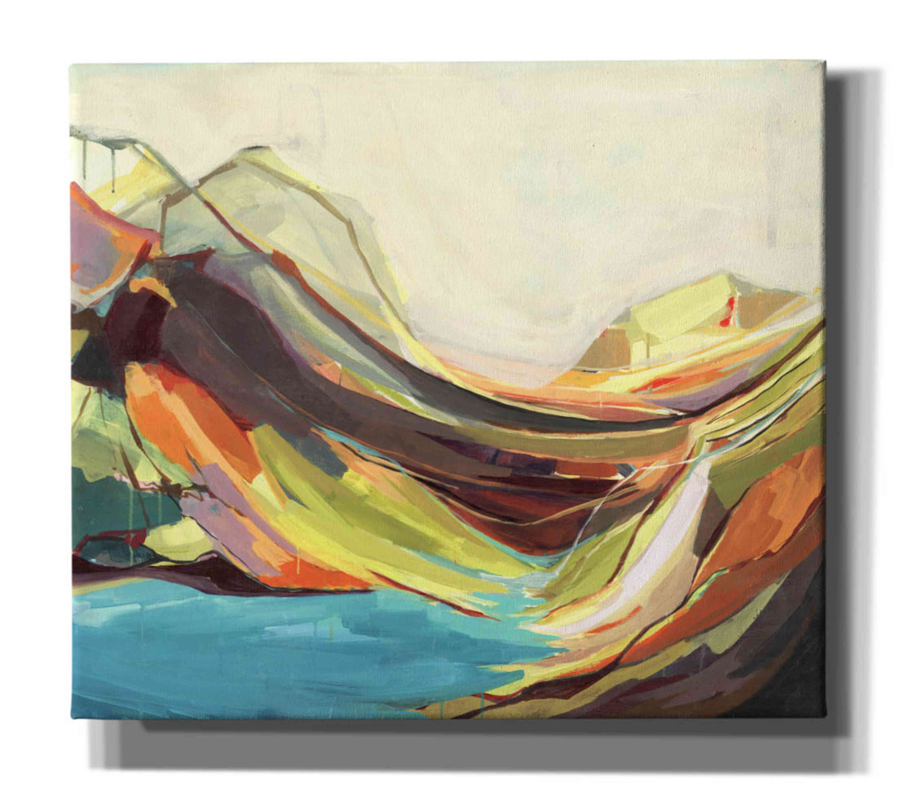 Orren Ellis 'Mount Desert Isle' By Amanda Hawkins, Giclee Canvas Wall ...