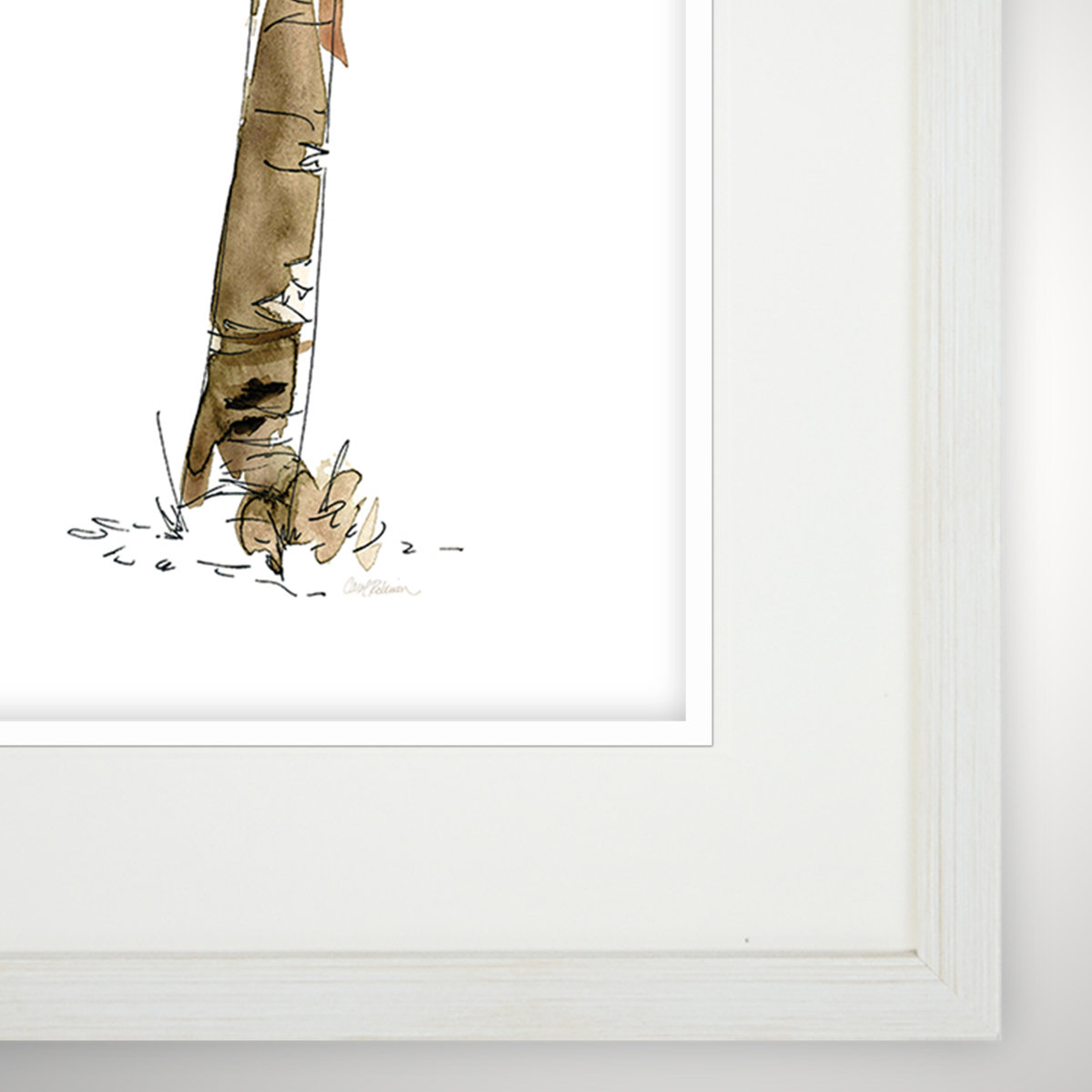 Bay Isle Home™ 'Washed Palm' 2 Piece Framed Acrylic Painting Print Set ...