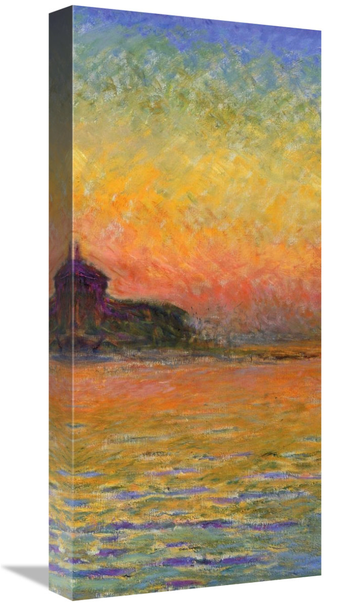 Vault W Artwork 'Twilight Venice' by Claude Monet Print on Canvas | Wayfair