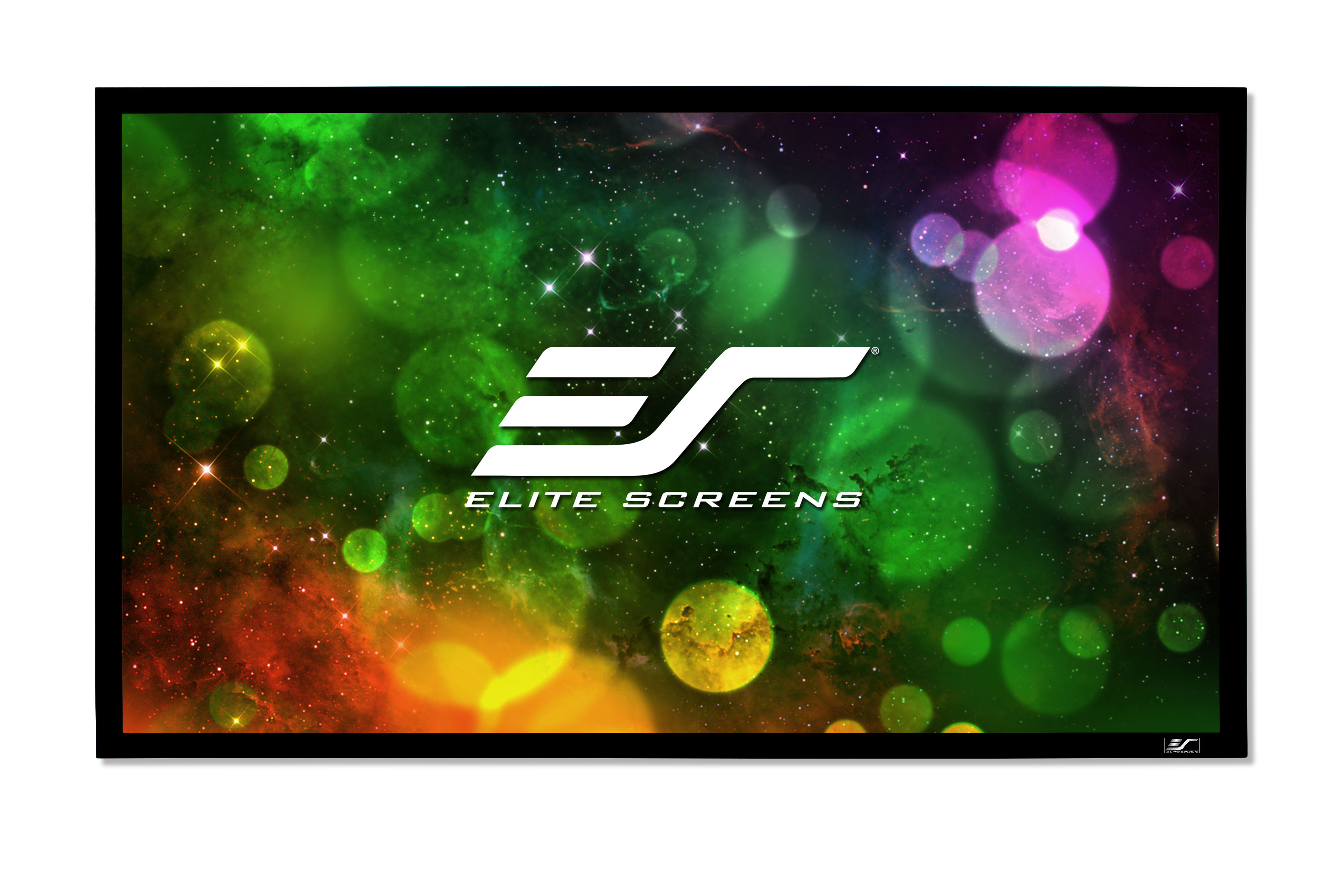 Elite Screens Fixed Frame Projector Screen Projector Screen - Wayfair ...