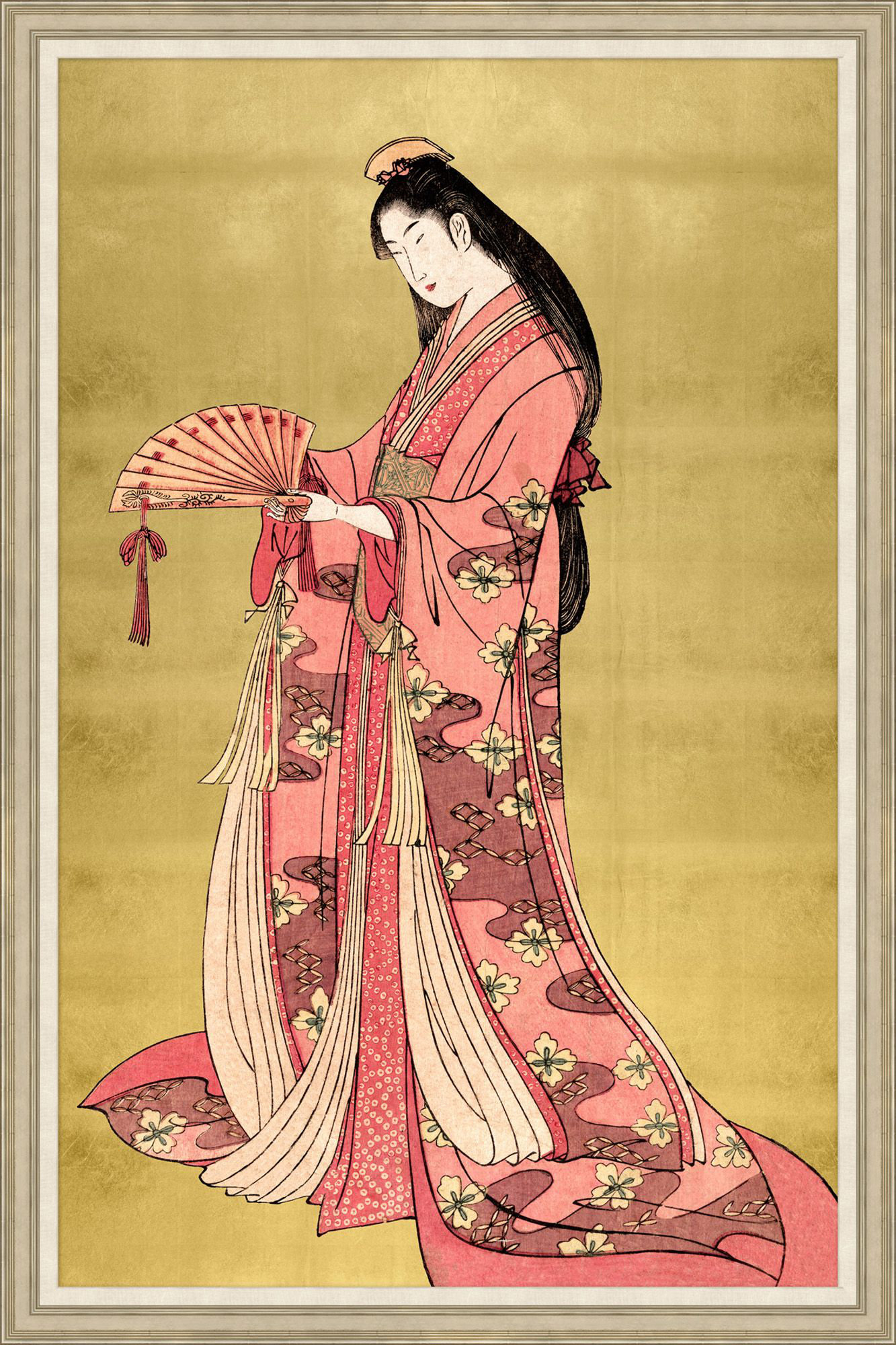 Wendover Art Group Golden Geisha 2 | Wayfair
