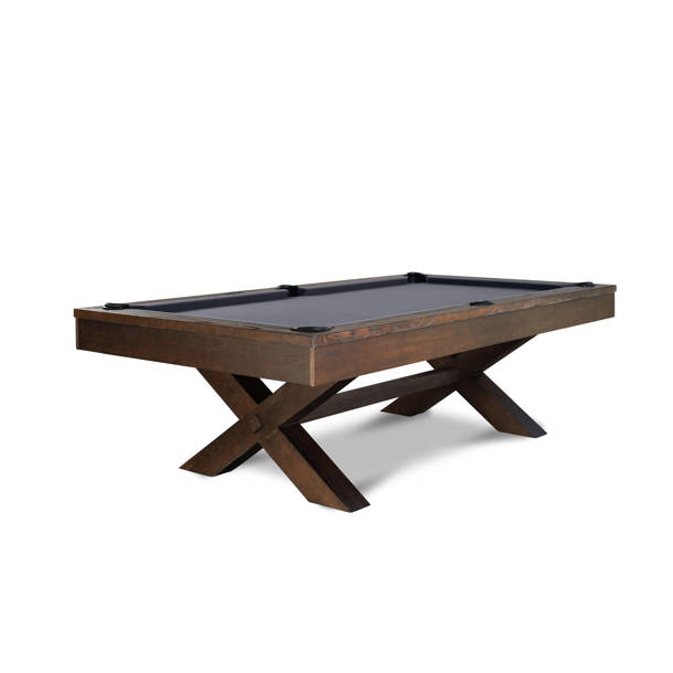 Nixon Billiards Crissycross 8' Slate Pool Table with Professional ...