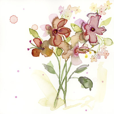 Winston Porter Blossoms And Roots IV On Canvas by Marabeth Quin Print ...