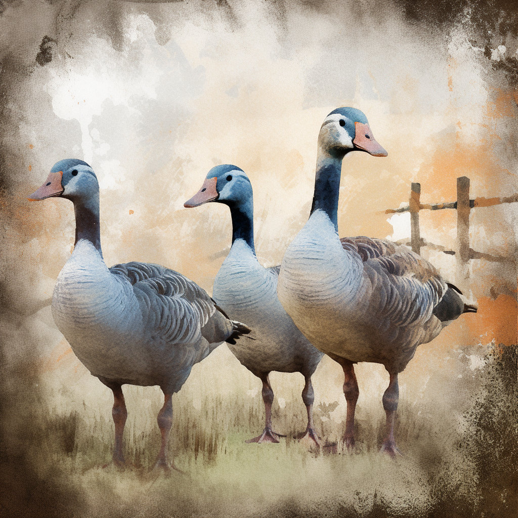 VisionDecor Goose Bedding | Wayfair