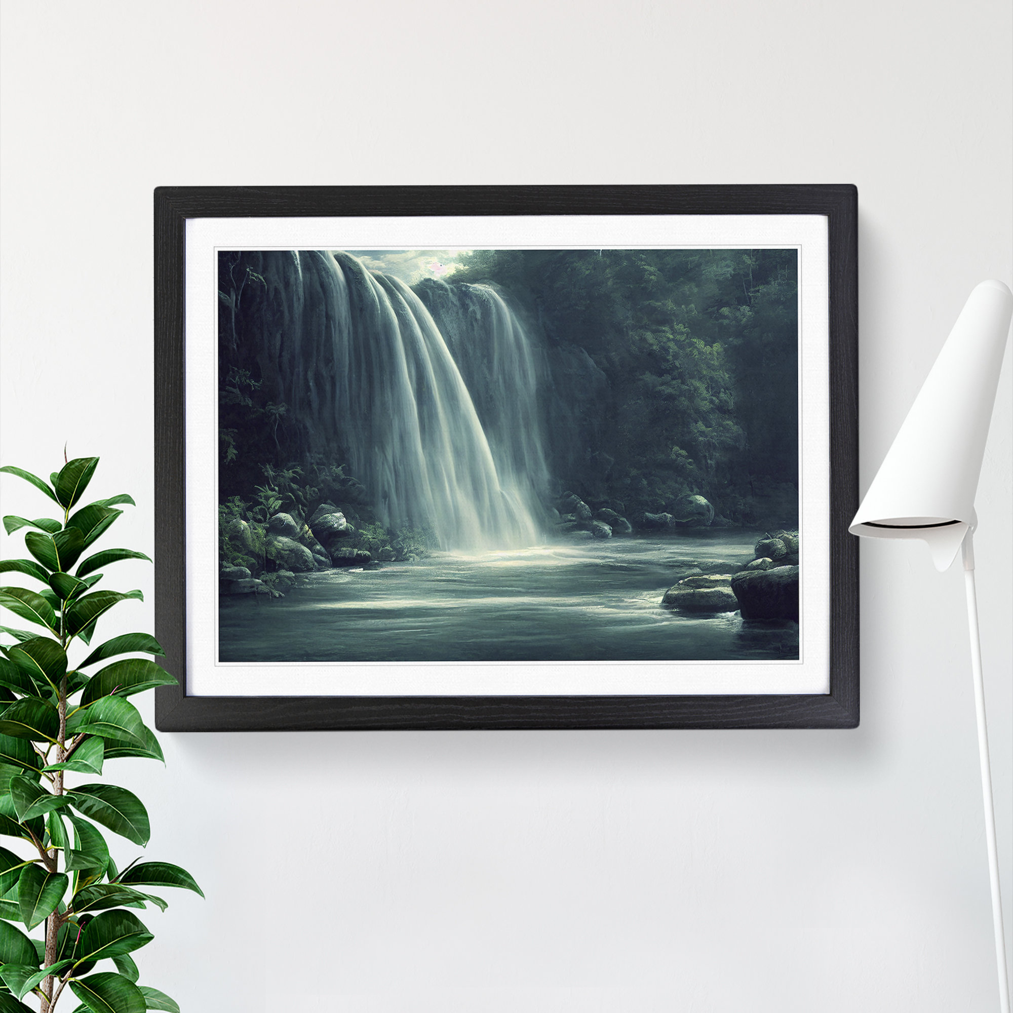 Alpen Home Iconic Waterfall - Picture Frame Graphic Art | Wayfair.co.uk