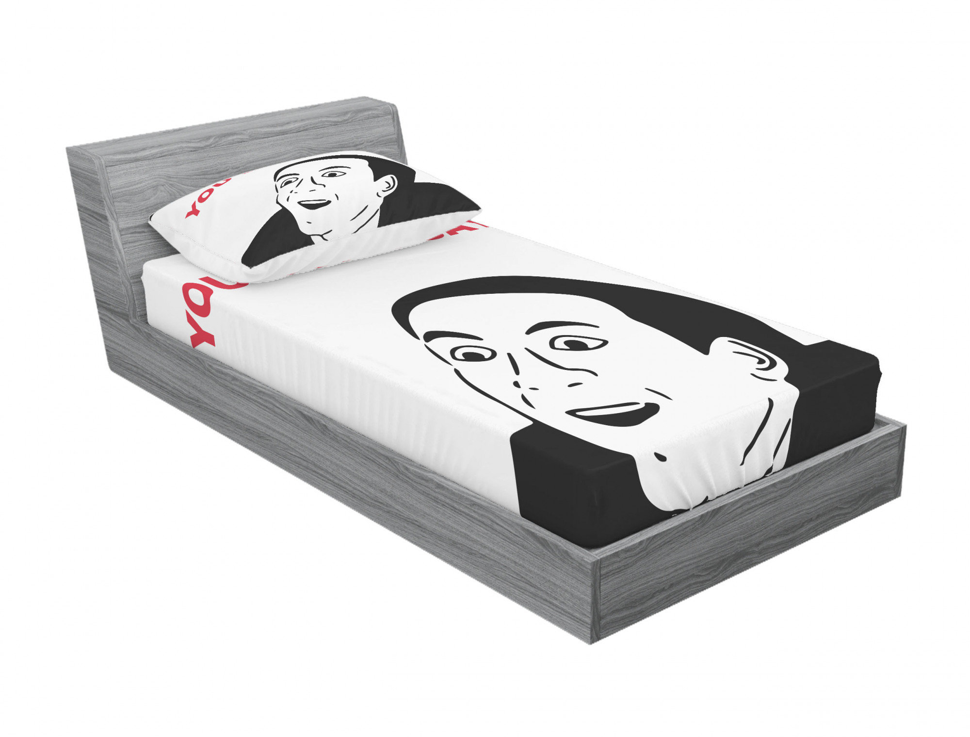 Ambesonne Guy Meme Face Laughing Gestures Human Expression Humor Modern ...