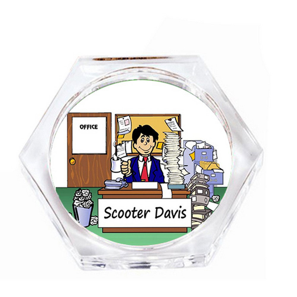 Trinx Sloppy Office Boss Coaster | Wayfair