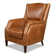 Astoria Grand Morelock Leather Wingback Chair | Wayfair