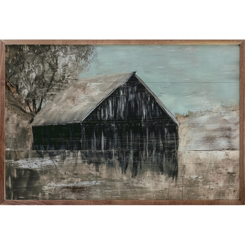 August Grove® Old Black Barn By Morgan Adams | Wayfair