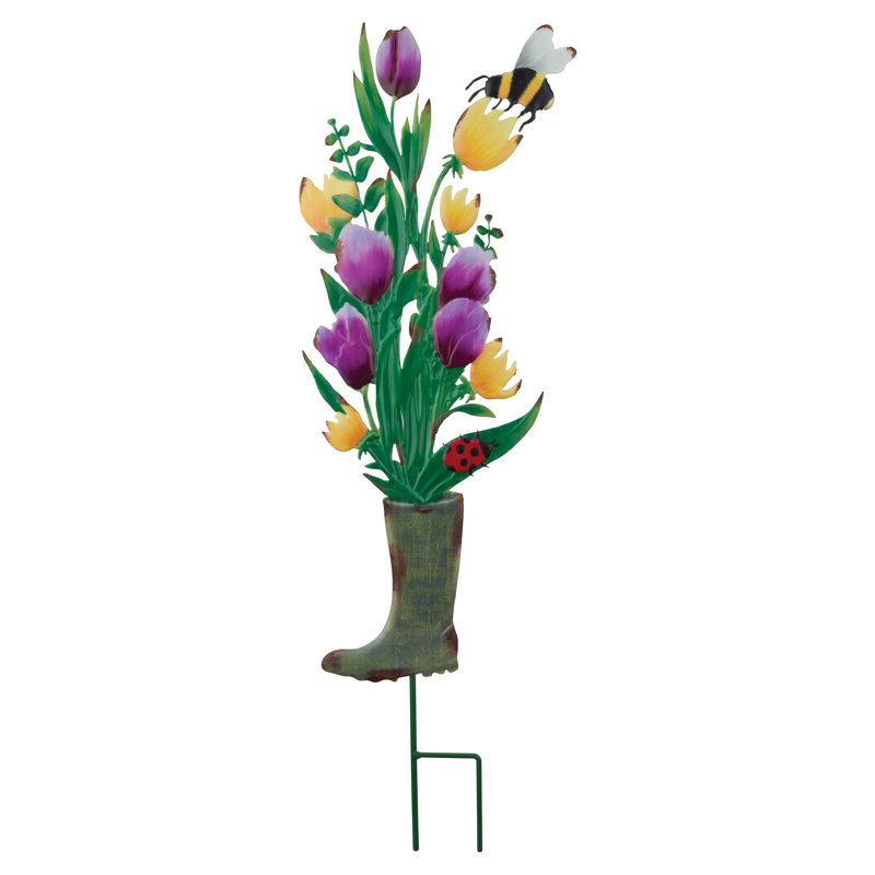 Regal Art & Gift Weather Resistant Metal Garden Stake | Wayfair