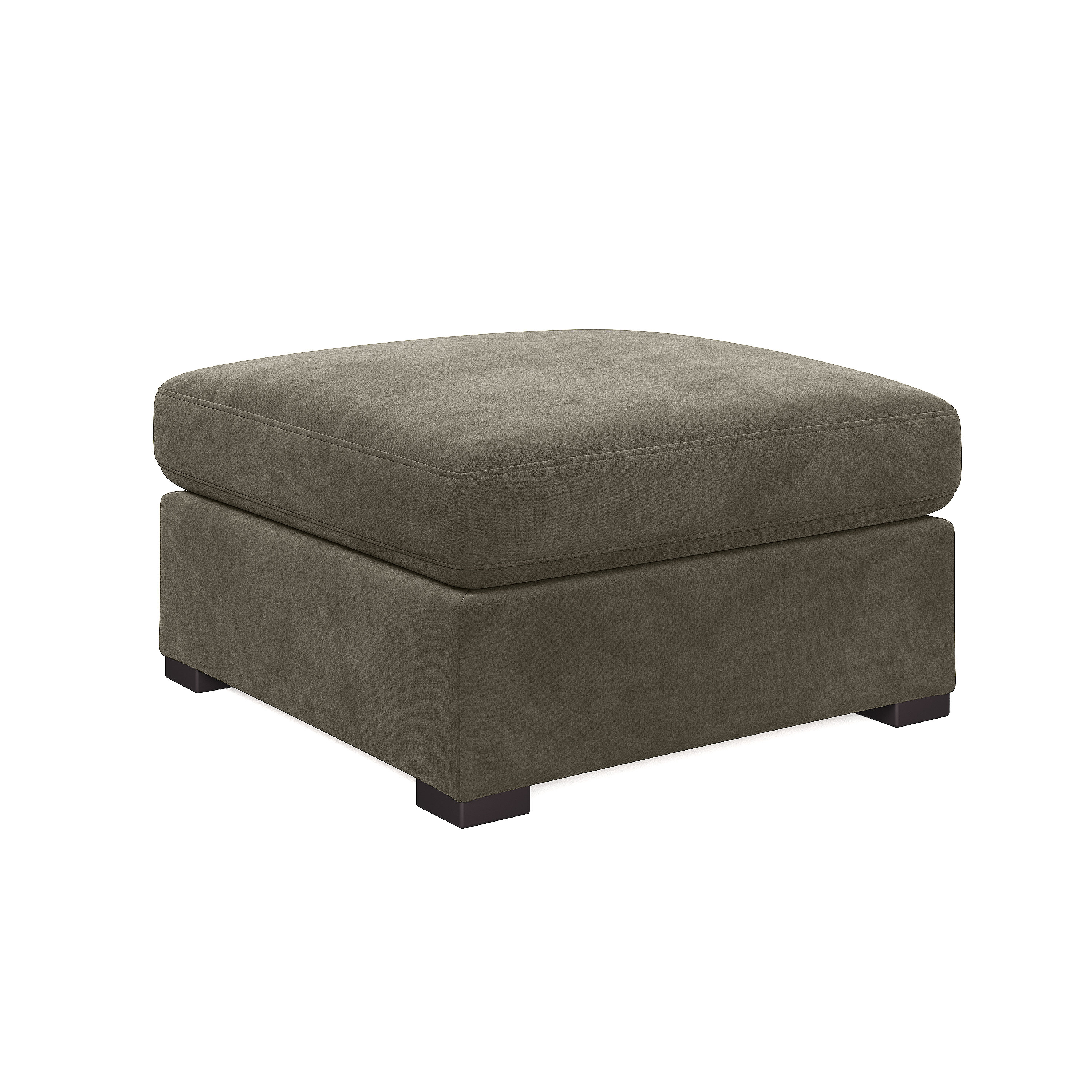 WOVENBYRD Bennett Flange Seam Modular Ottoman | Wayfair