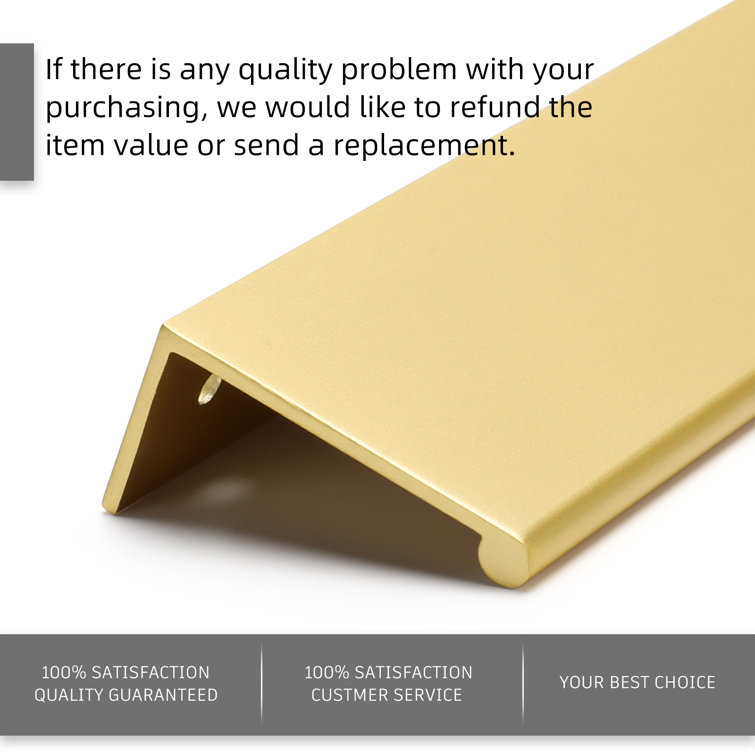 goldenwarm Passe-main 10 po d'un centre à l'autre - Wayfair Canada