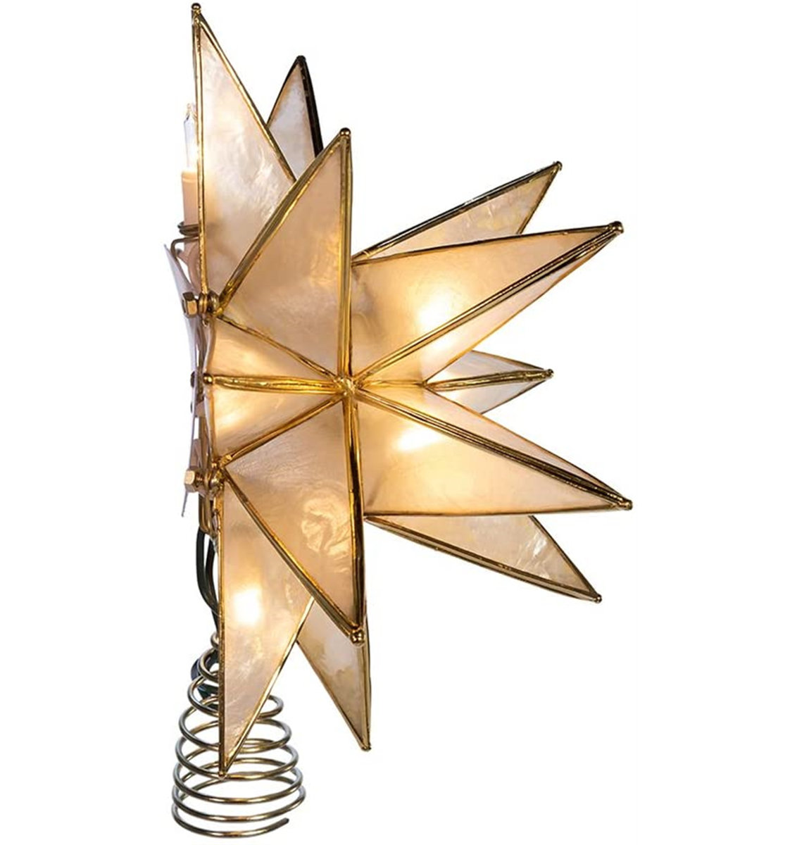 Kurt Adler Sputnik Capiz Tree Topper & Reviews | Wayfair