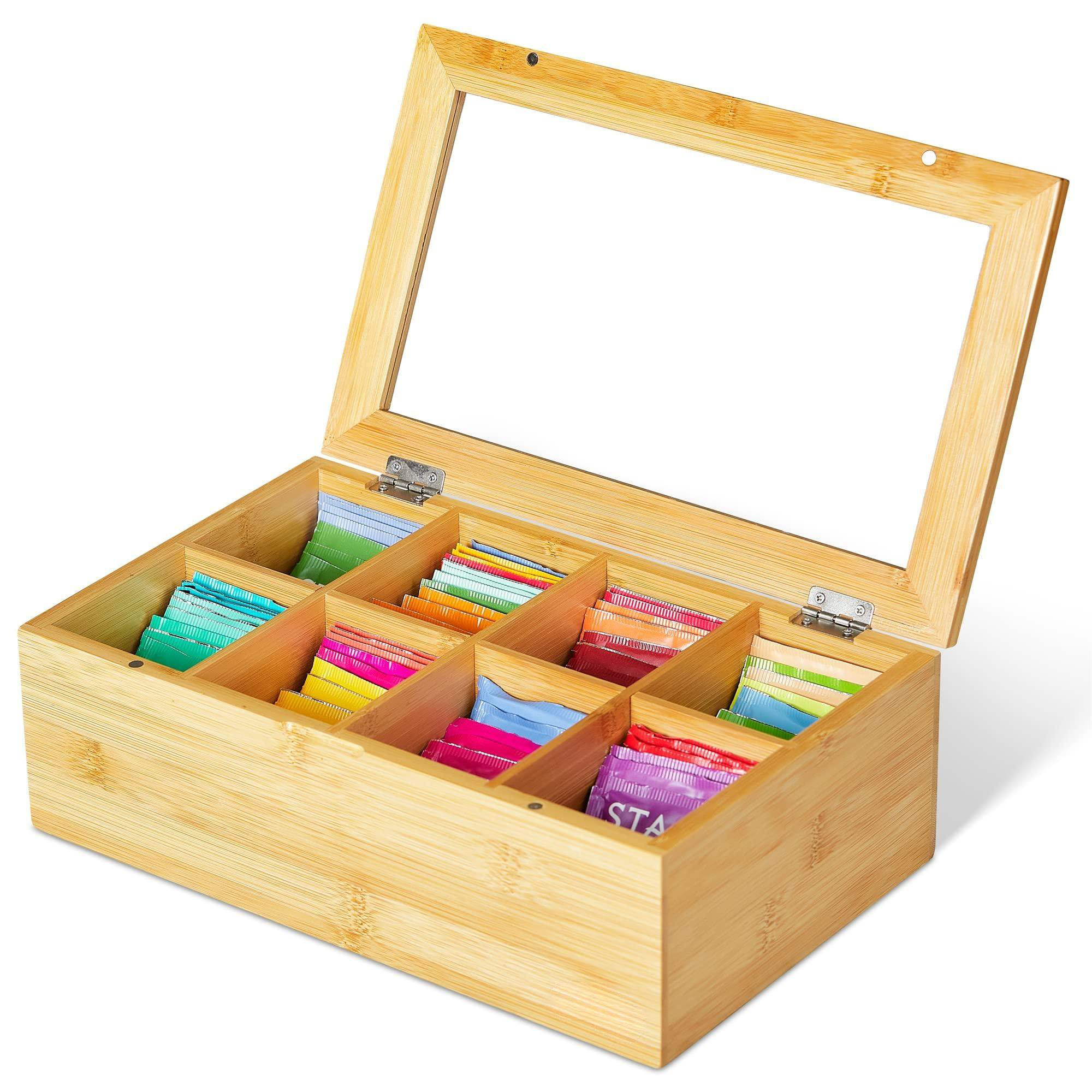 Fish Hunter Bamboo Tea Box | Wayfair