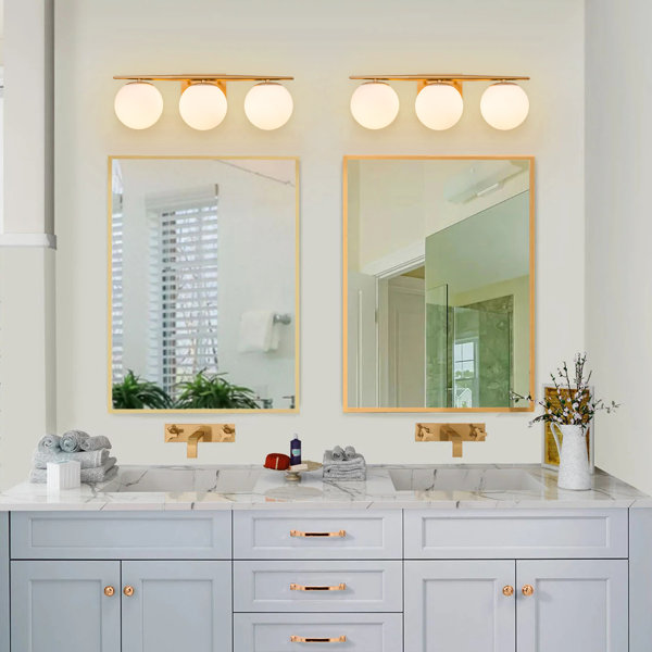 Willa Arlo Interiors Ruppe 3 - Light Dimmable Vanity Light & Reviews ...