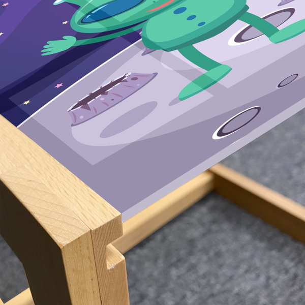 East Urban Home Alien Coffee Table, Cartoon Interpretation Of A ...