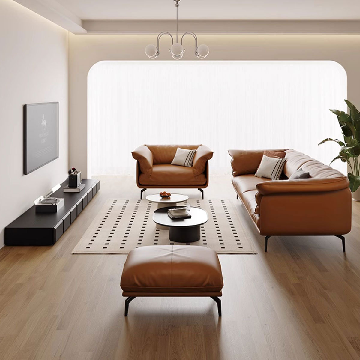 Concave Techie TM698307996380CTI&Size 3 - Piece Living Room Set | Wayfair