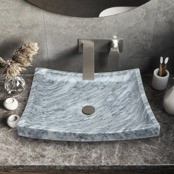 Onyx Marble Designs Lavabo de salle de bain en marbre fait à la main en ...