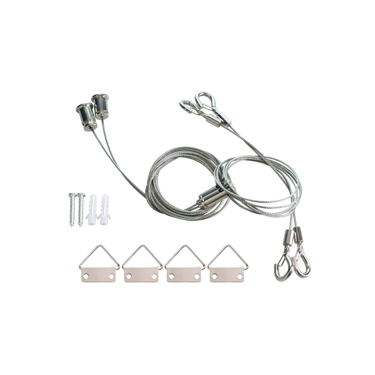 Lumight 2 Cable Suspension Kit - Includes Hanging Cables - Hooks ...