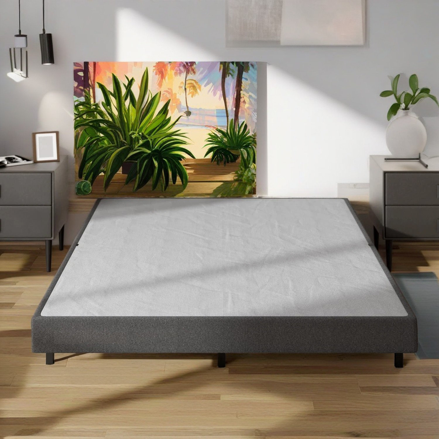 Ebern Designs 5 Inch King Heavy Duty Metal Box Spring - Wayfair Canada