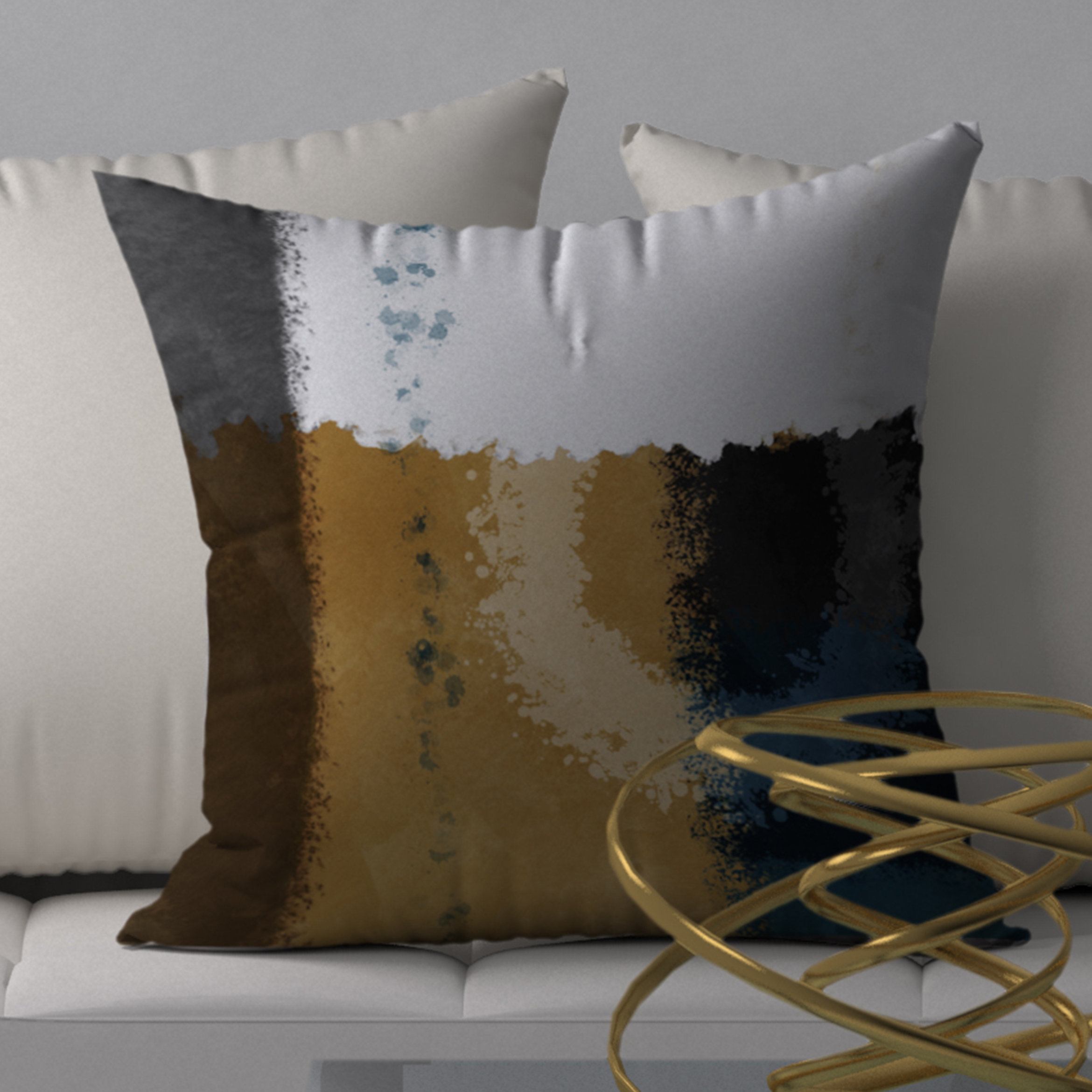LeRoi Products Splendid Pearl Square Pillow Cover & Insert | Wayfair